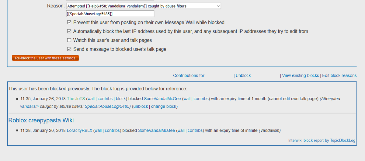 TopicBlockLog | Fandom Developers Wiki | Fandom