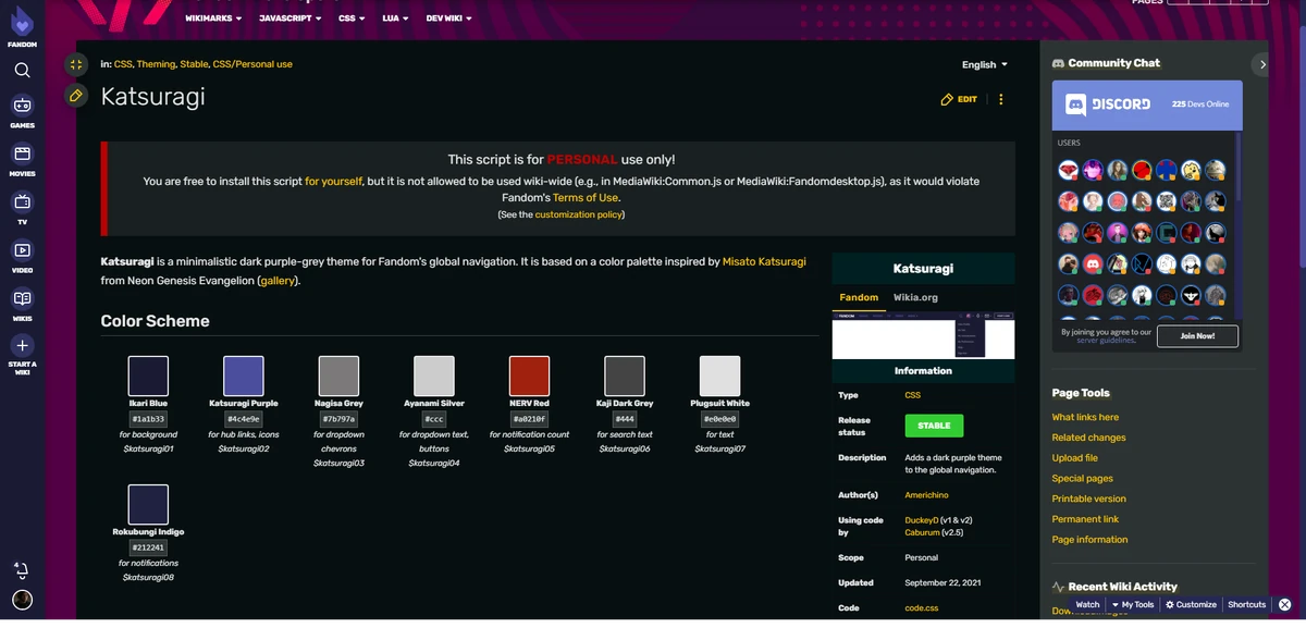 Katsuragi | Fandom Developers Wiki | Fandom