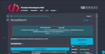 SnowStorm | Fandom Developers Wiki | Fandom