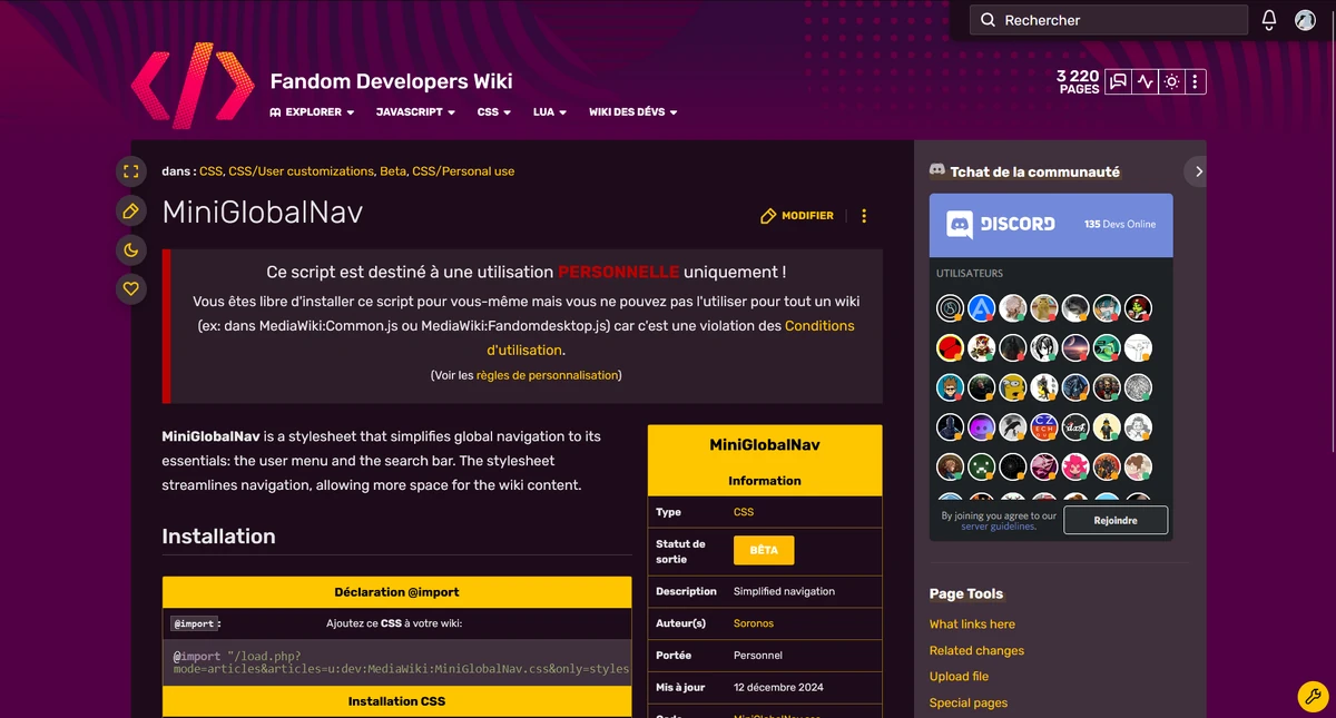 MiniGlobalNav | Fandom Developers Wiki | Fandom
