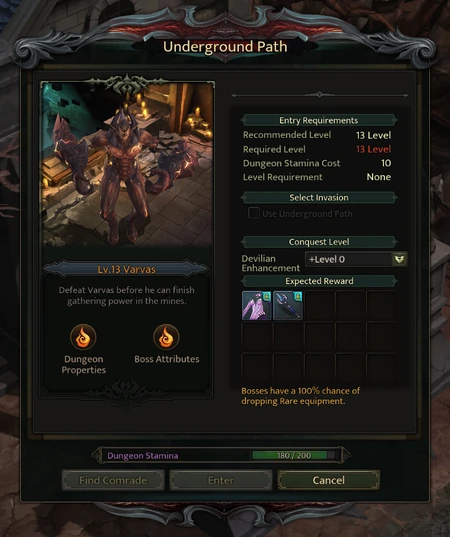 Underground Path - Devilian Wiki