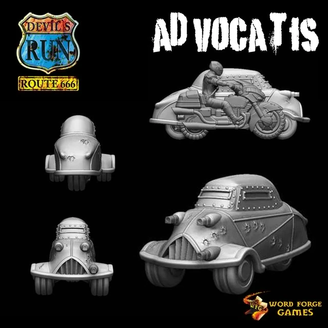 Advocatis (Miniature) | Devil's Run: Route 666 Wiki | Fandom