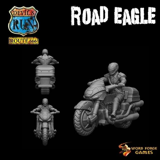 Road Eagle (Miniature) | Devil's Run: Route 666 Wiki | Fandom