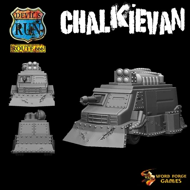 ChalkieVan (Miniature) | Devil's Run: Route 666 Wiki | Fandom