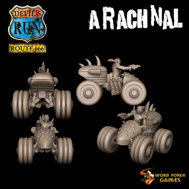 Arachnal (Miniature) | Devil's Run: Route 666 Wiki | Fandom