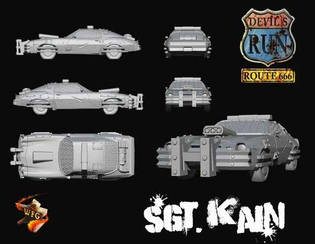 Law Pursuer (Miniature) | Devil's Run: Route 666 Wiki | Fandom