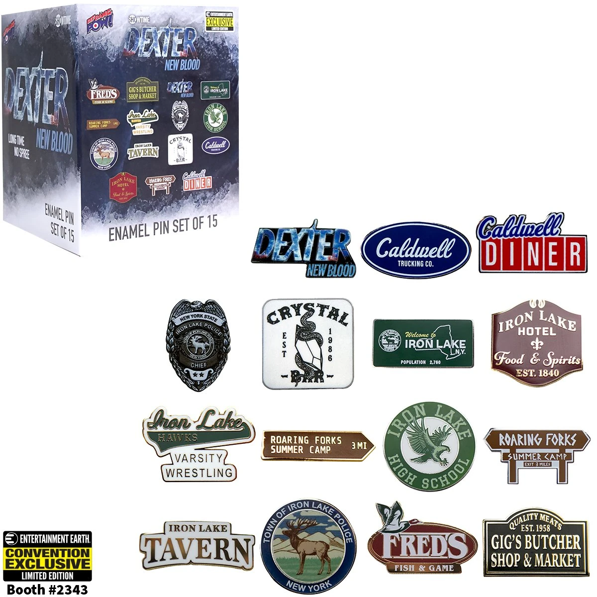 Dexter: New Blood Enamel Pin Set | Dexter Wiki | Fandom