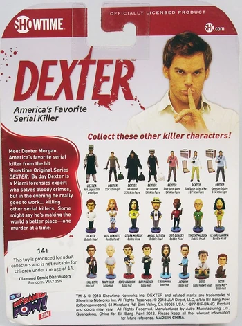 List of Dexter Merchandise | Dexter Wiki | Fandom