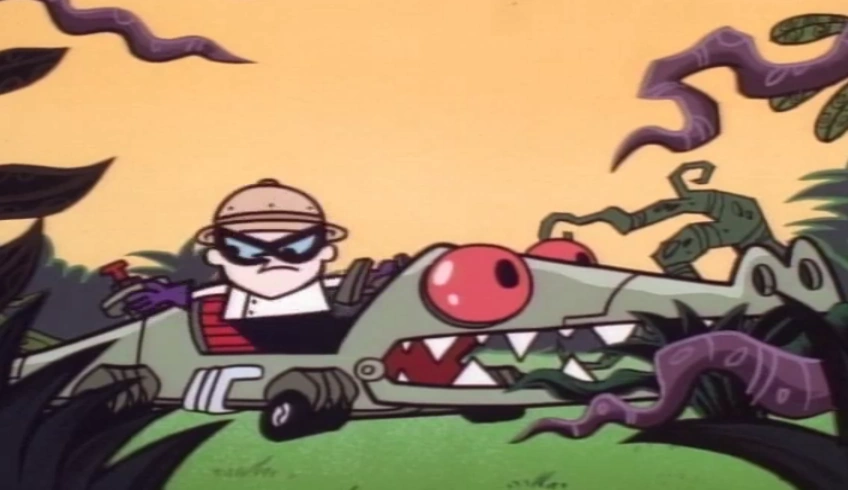 Alligator Lawnmower | Dexter's Laboratory Wiki | Fandom