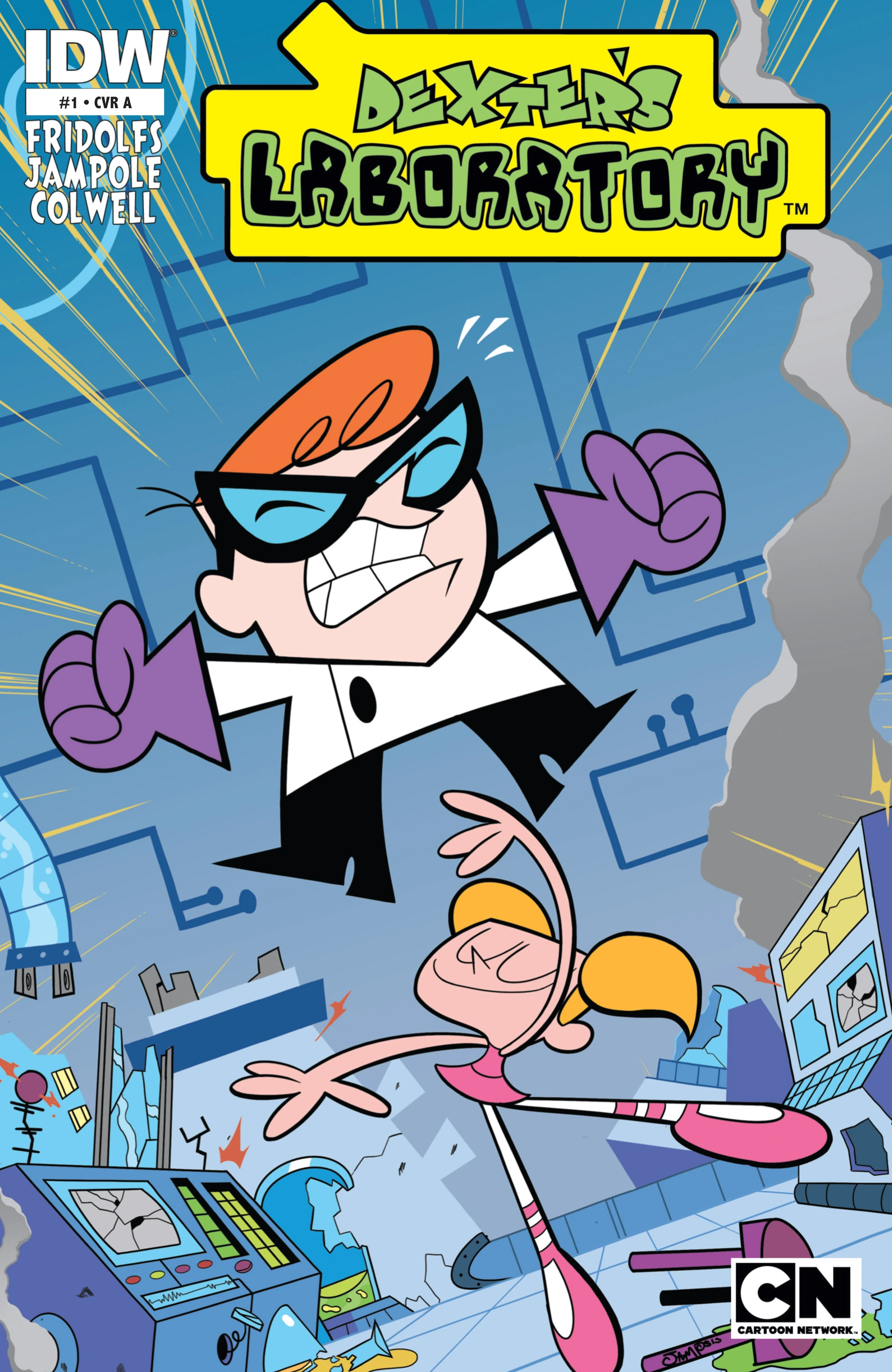 Dexter’s Laboratory Issue 1 (IDW) | Dexter's Laboratory Wiki | Fandom