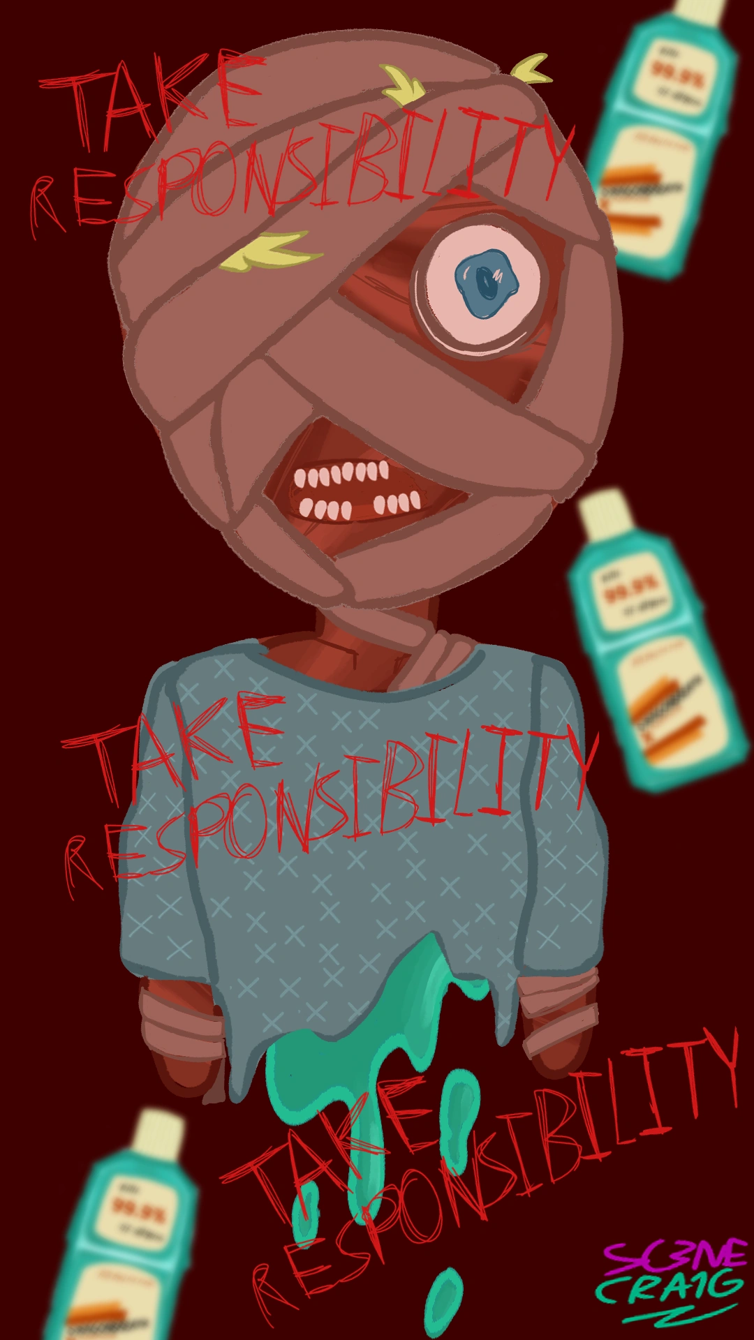 TAKE RESPONSIBILITY (Mouthwashing art :D ) | Fandom
