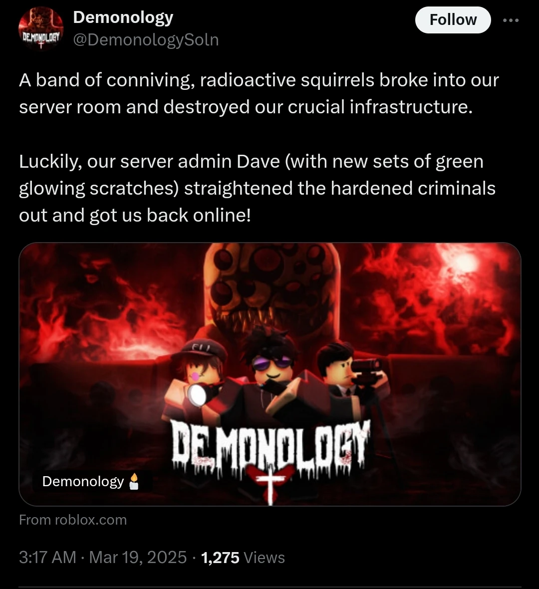 Welcome back Demonology! | Fandom