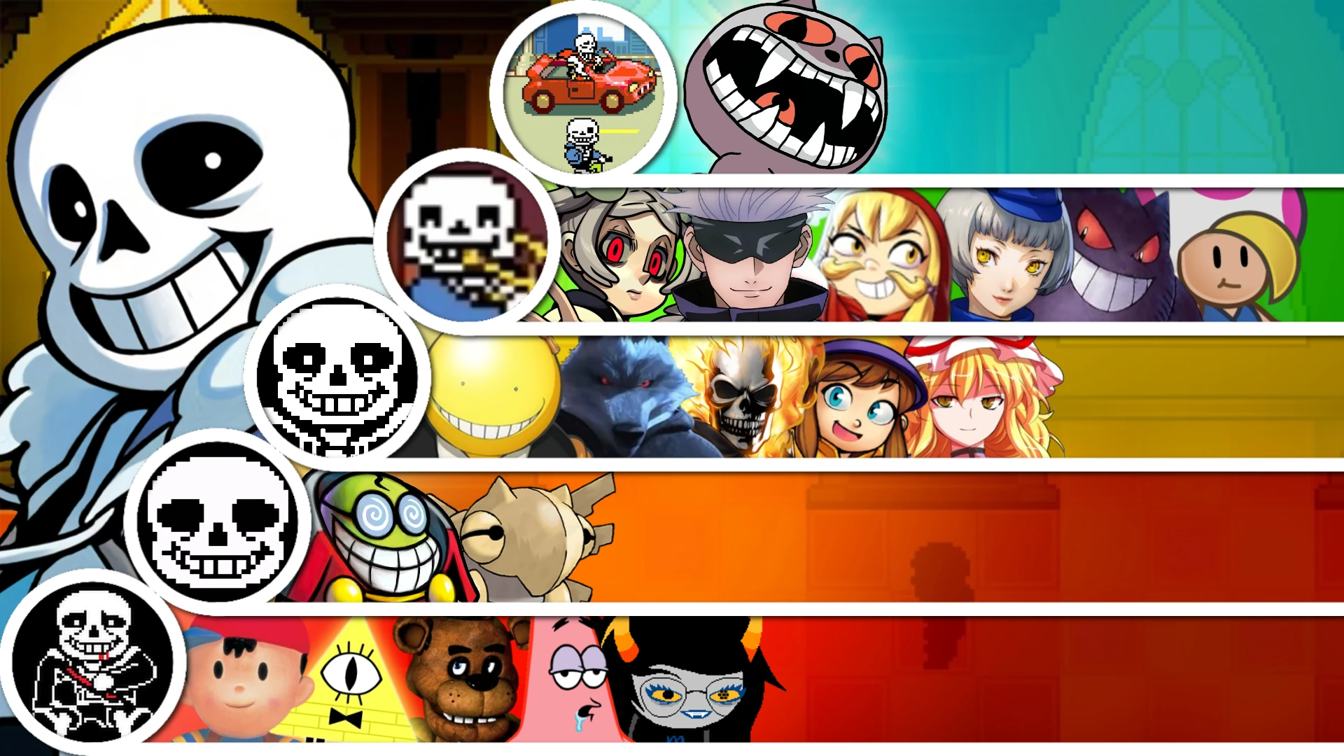 Sans Matchup Tier List | Fandom