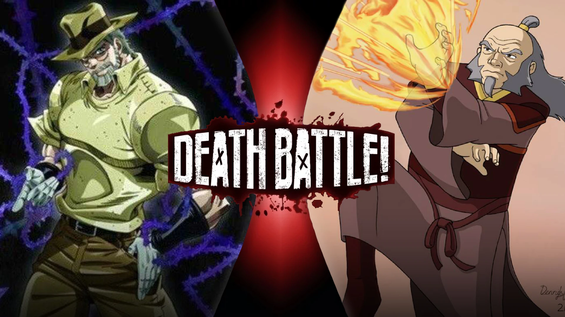 Old-Joseph Joestard (JJBA Stardust Crusider) VS Iroh (Avatar-The Legend ...