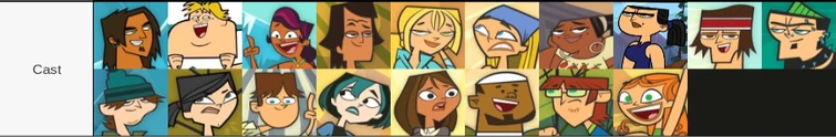 Total Drama World Tour Proper Cast | Fandom