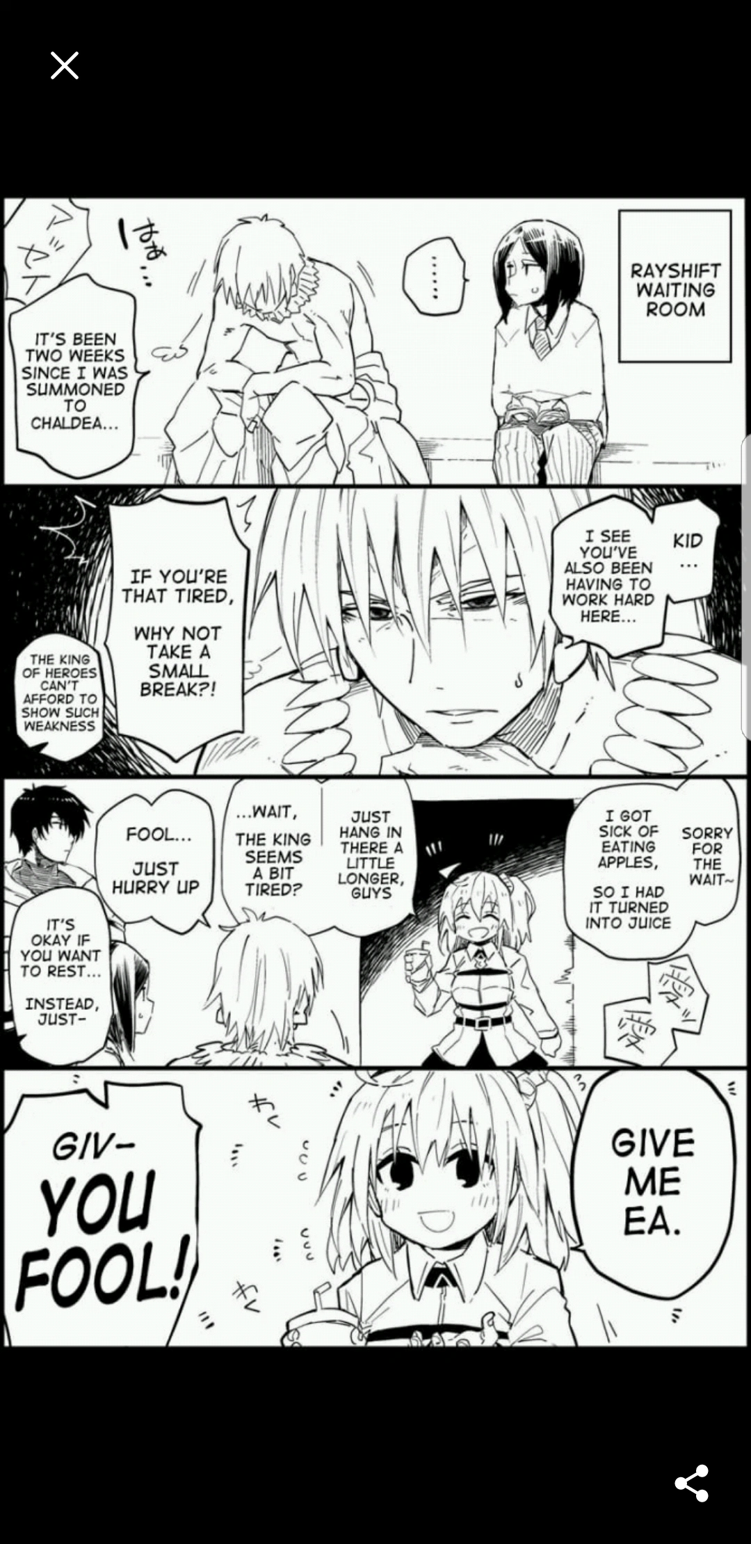 FGO Comic Tread | Fandom
