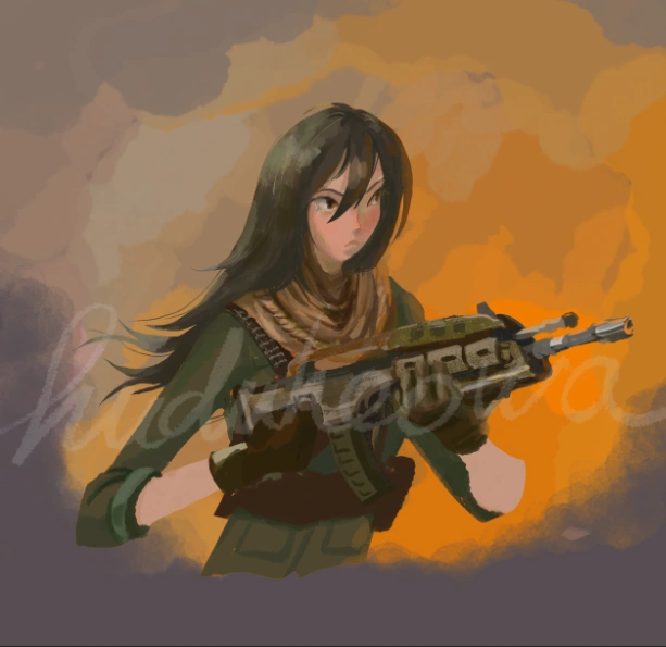 SURPRISE!!! This is a fanart of Morag (Xenoblade 2) dressed as Halima ...