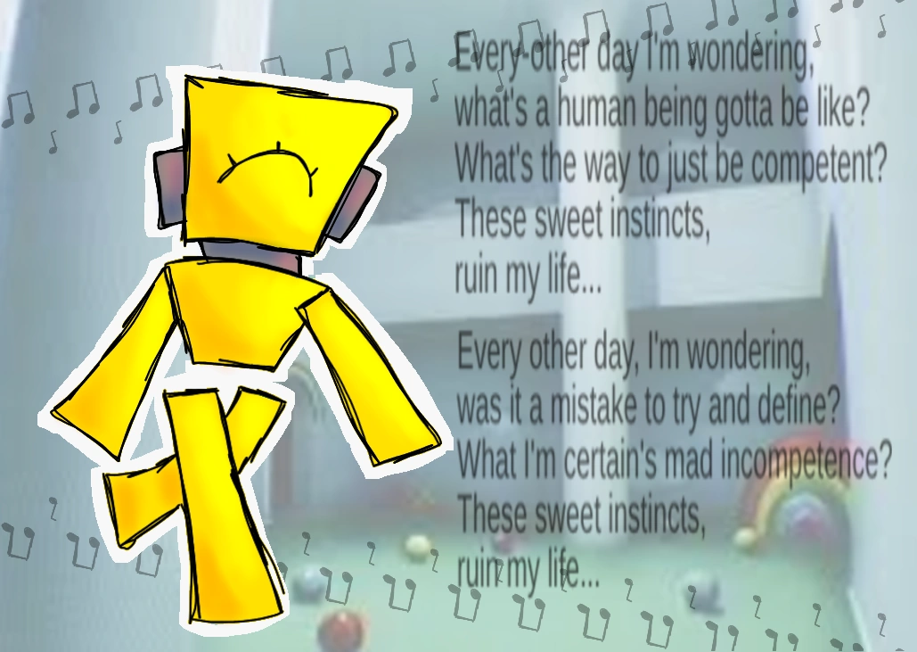 (Harken Fanart w/ lyrics :D) (Lyrics from the song "Just Be Competent ...