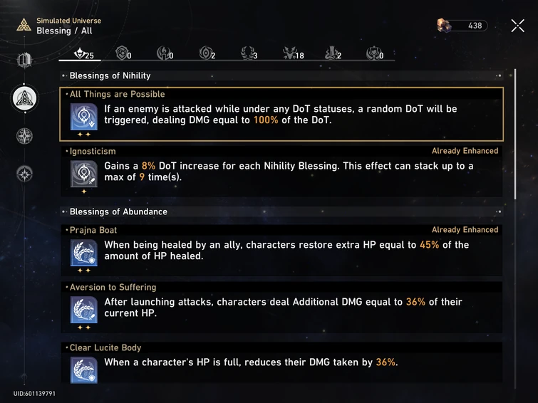 Whats the max amount of blessings you can get in one run? | Fandom