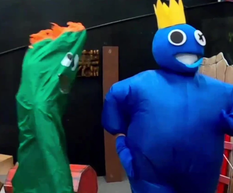 they are already making rainbow friends in real life | Fandom