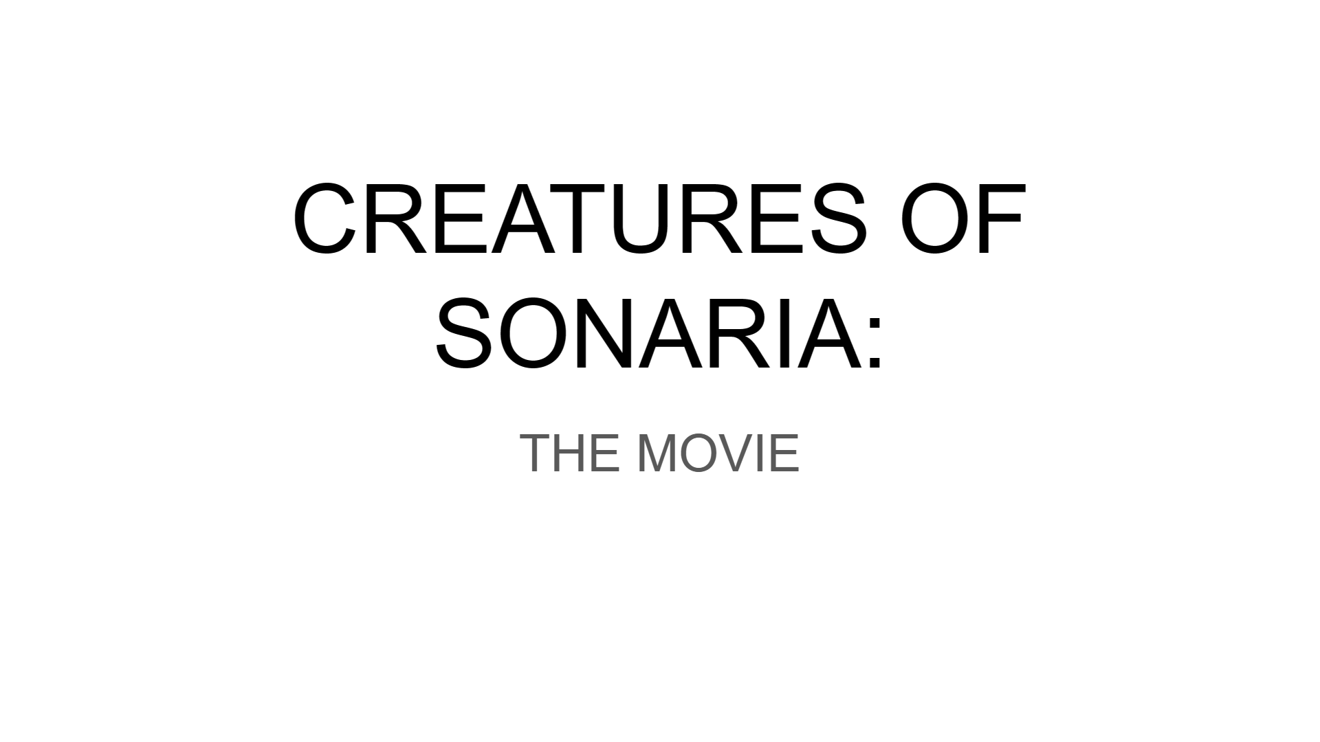 Creatures of Sonaria: The Movie | Fandom