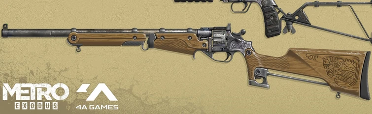 someone: you better not turn the revolver into a hunting rifle | Fandom