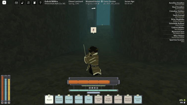 Deepwoken is faster and bearable, making more progress. | Fandom