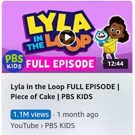 you have to be kidding me Lyla In The Loop had over a million views in ...