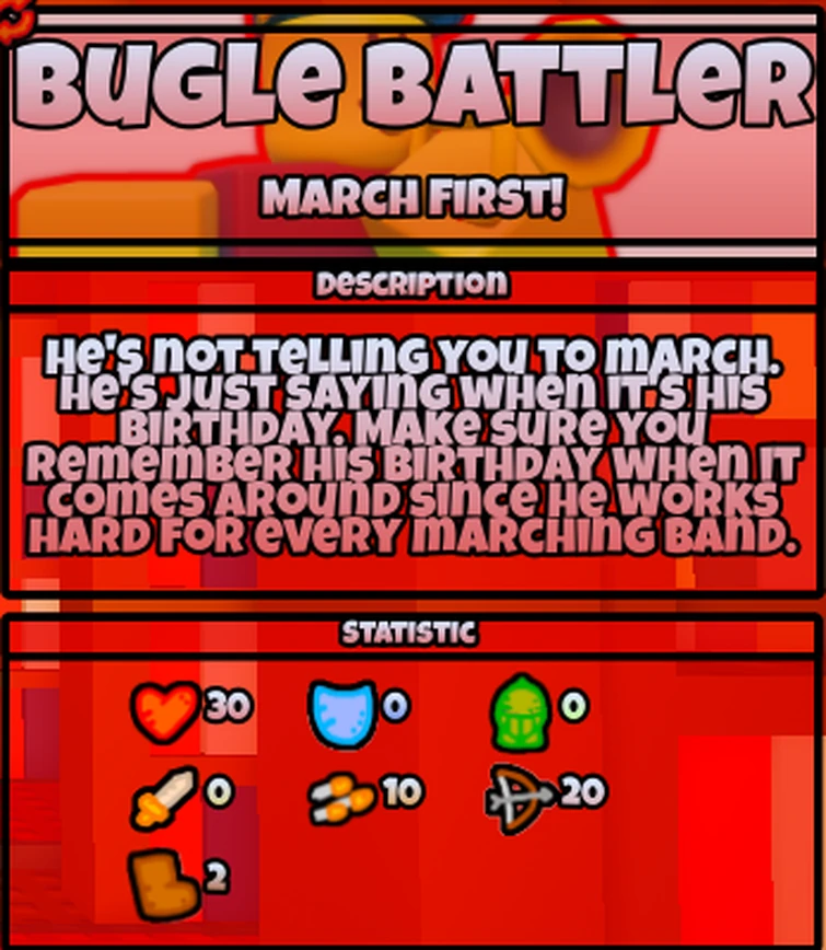 happy birthday bugle!!!11!11!1!!!1 | Fandom