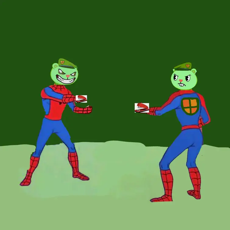 make this post filled with HTF cursed images | Fandom