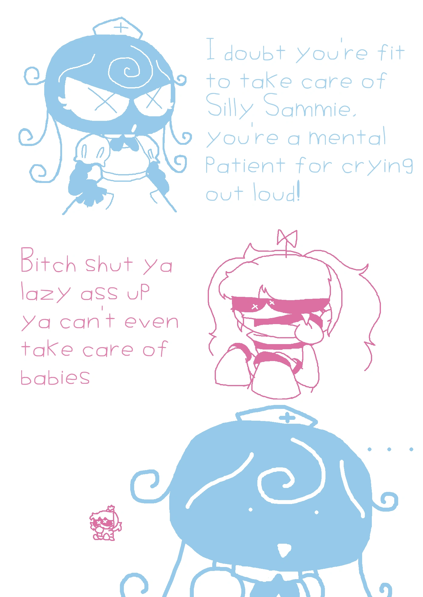 The last person you want to take care of your little sister (TW ...