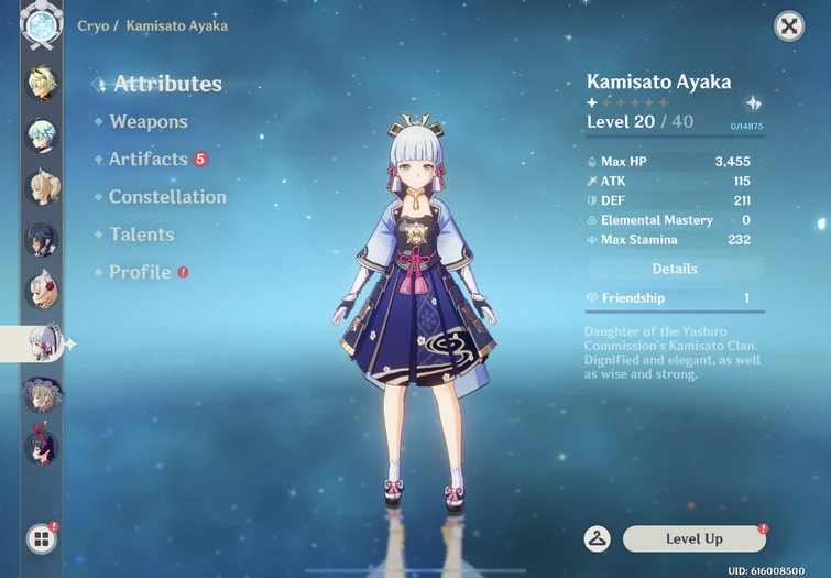 Just got Ayaka! | Fandom