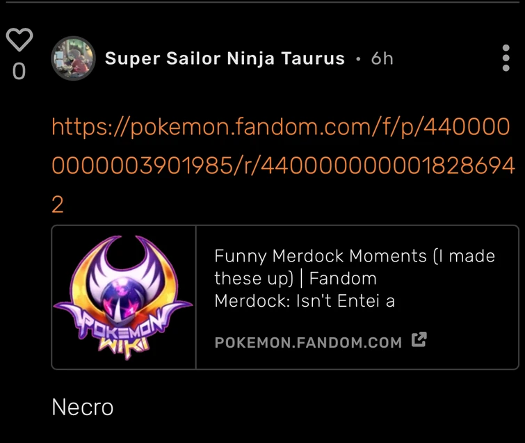 Necroposting Reminder | Fandom