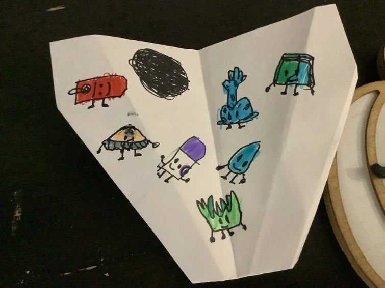 how my PAPER bfdi art has improved! | Fandom