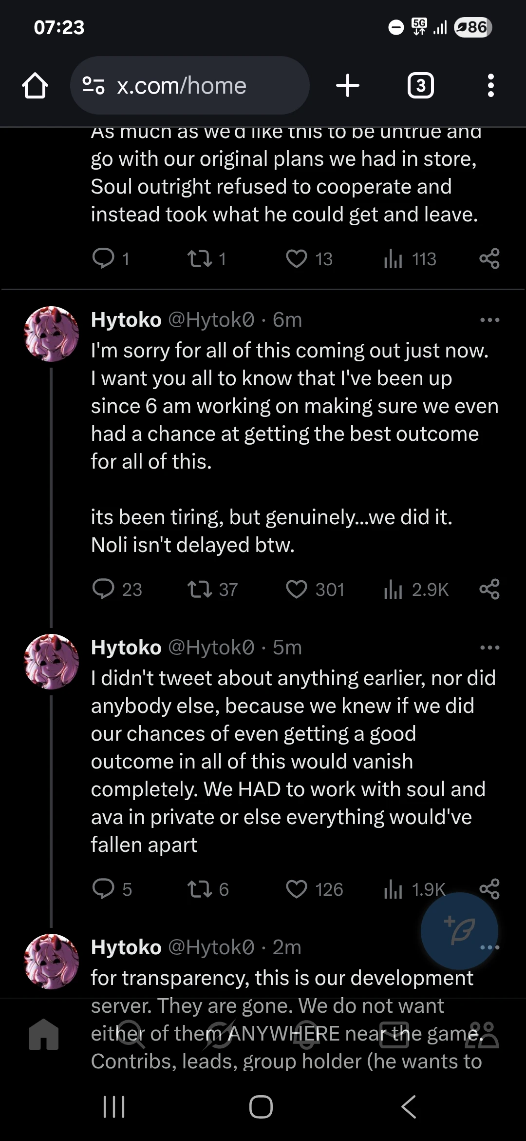 Noli isn't delayed | Fandom