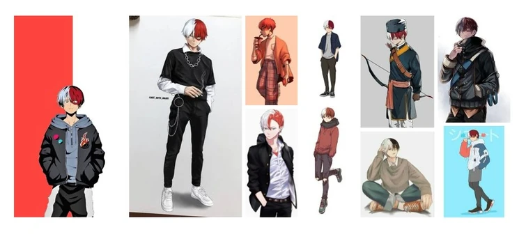 Class 1-A Guys Outfits (all of the fanart belongs to their respective ...