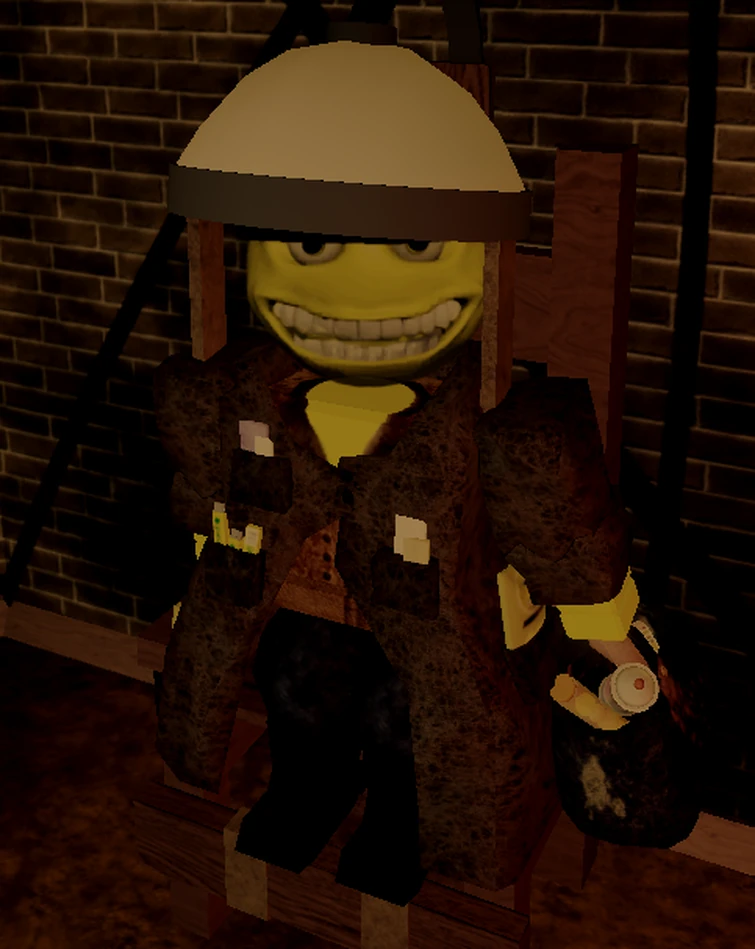 smiley dealer in the electric chair to pay for the crimes he has done ...