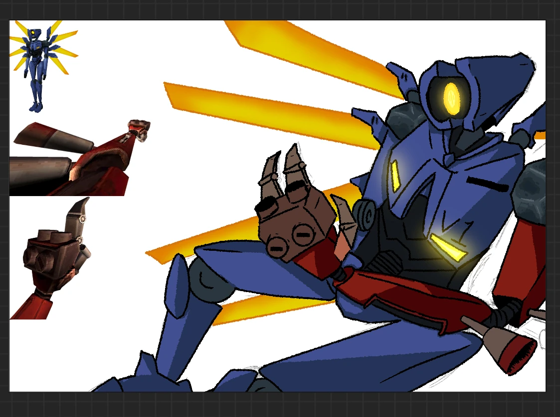 Wip on v1 art | Fandom