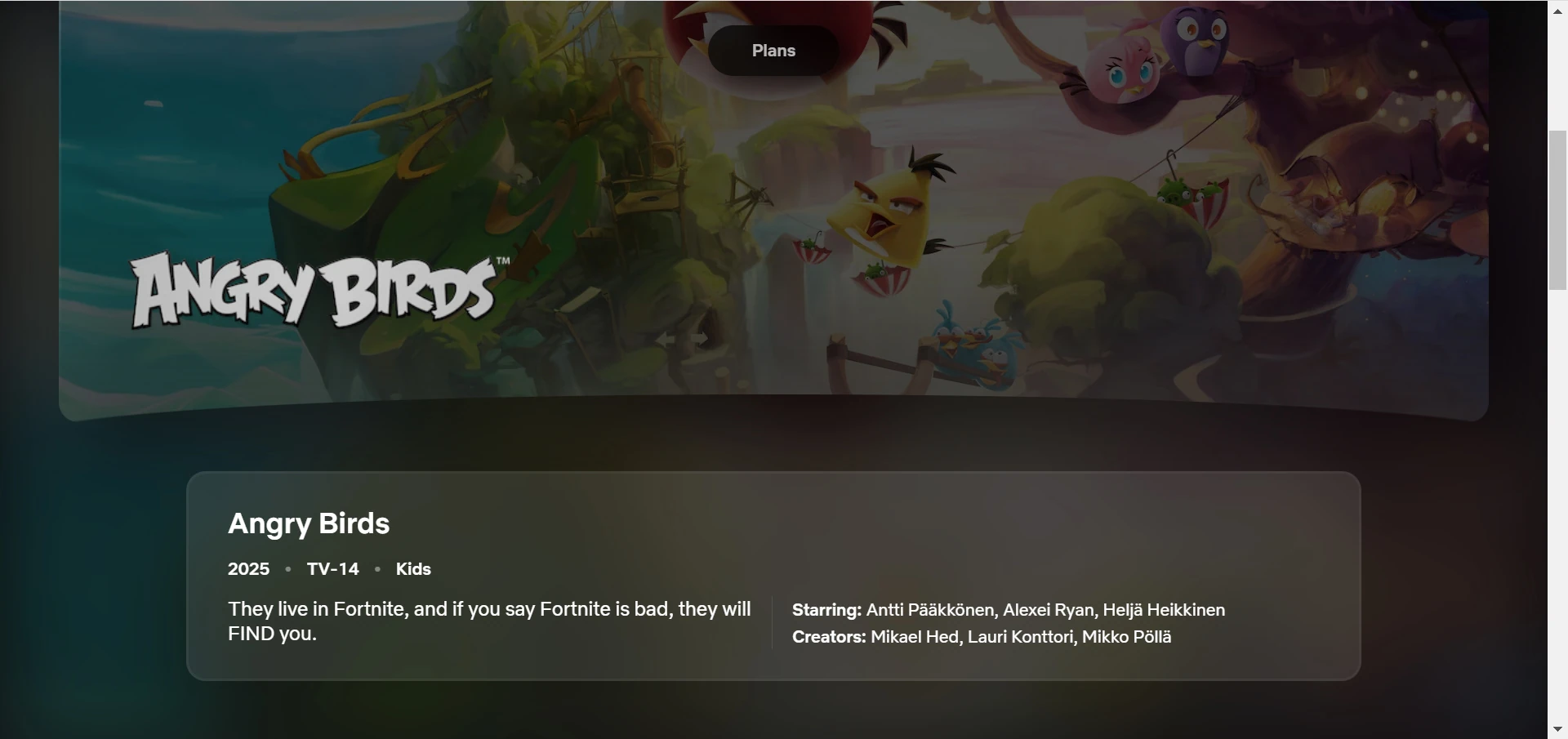 clicked on the wrong Netflix | Fandom