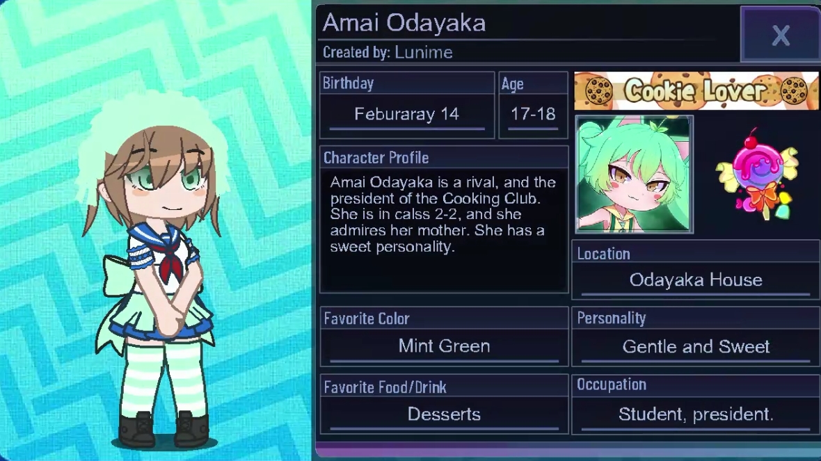 Look whos here! I made Amai in Gacha Club. | Fandom