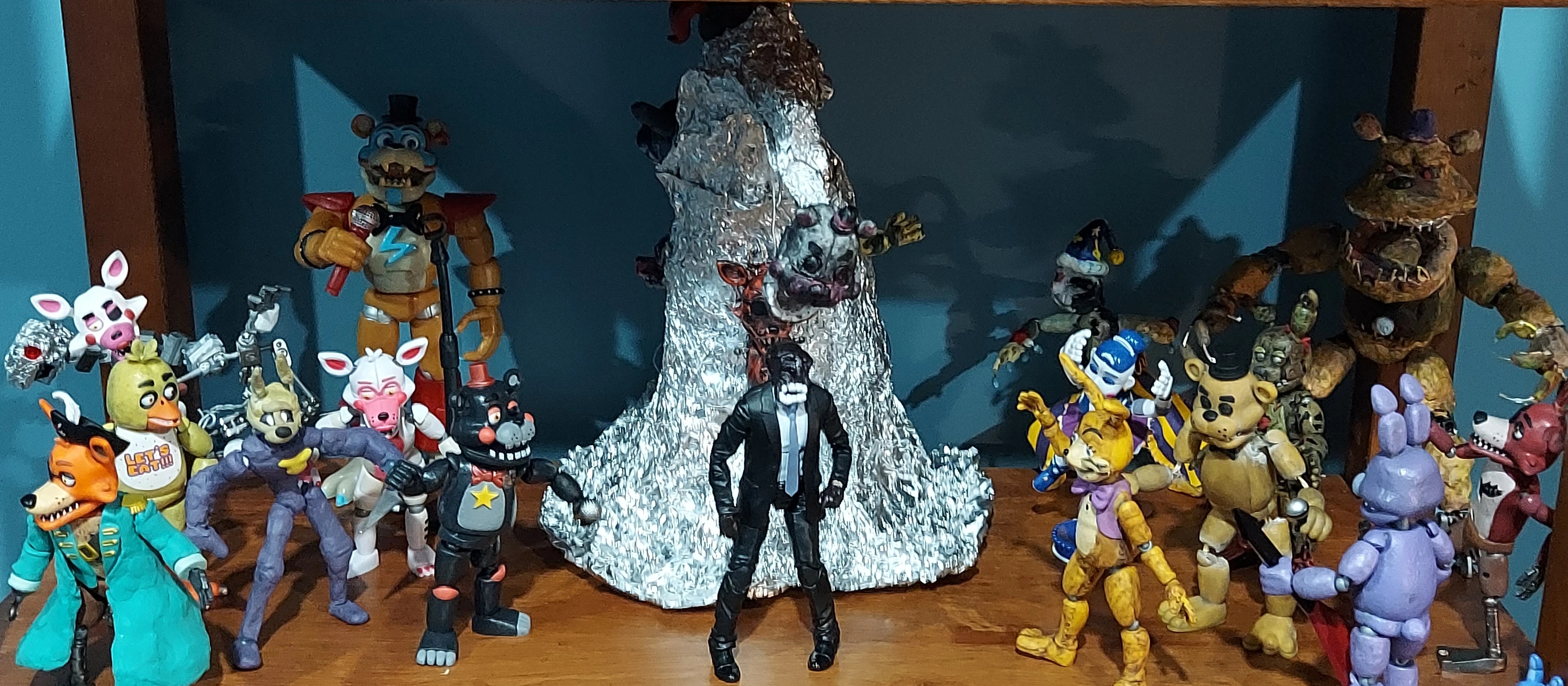 Rank my wip fnaf action figure collection | Fandom