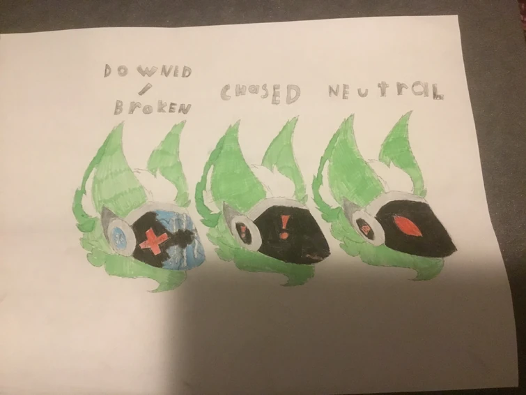 Novas faces but completed and colored | Fandom