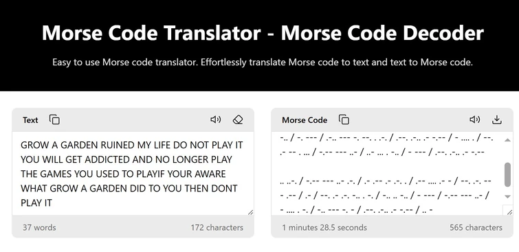 useless morse code thing (ignore) | Fandom