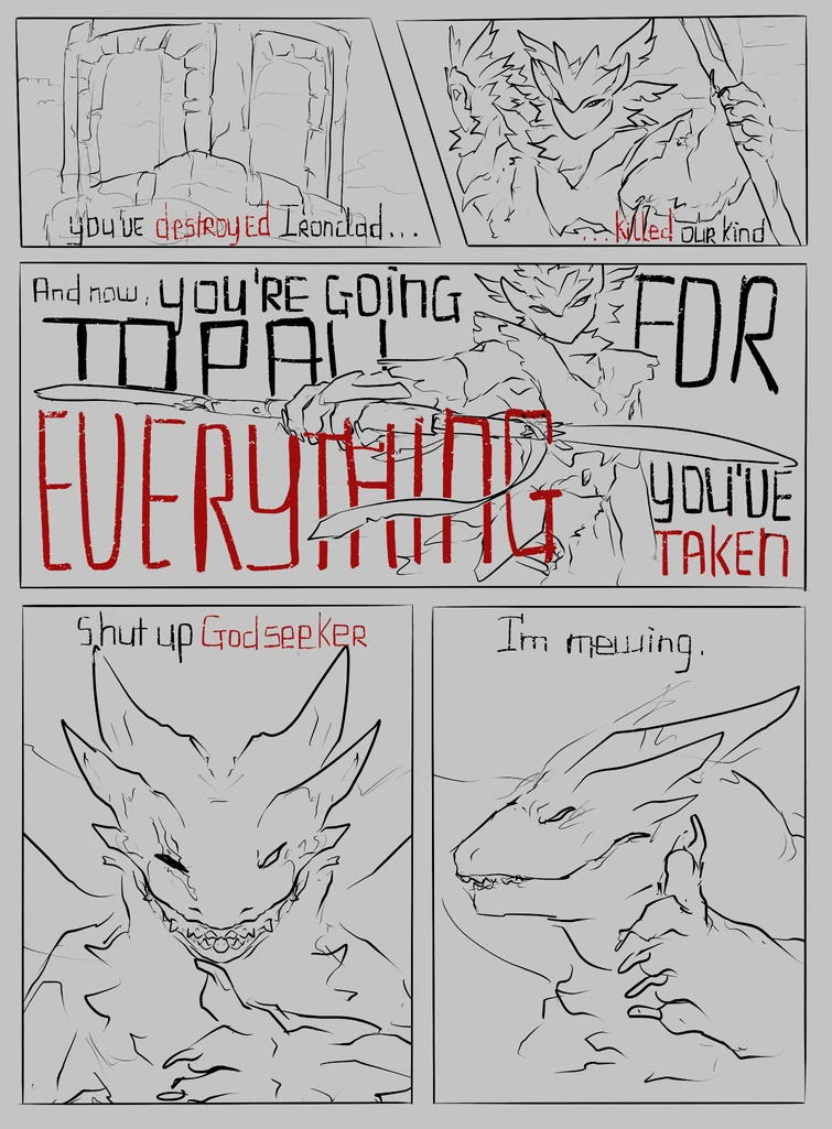 Shut up godseeker I'm mewing | Fandom