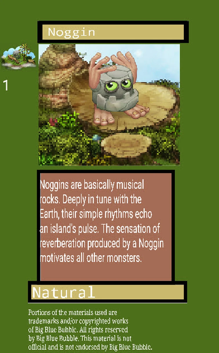 Collector Cards: Plant Island Noggin | Fandom