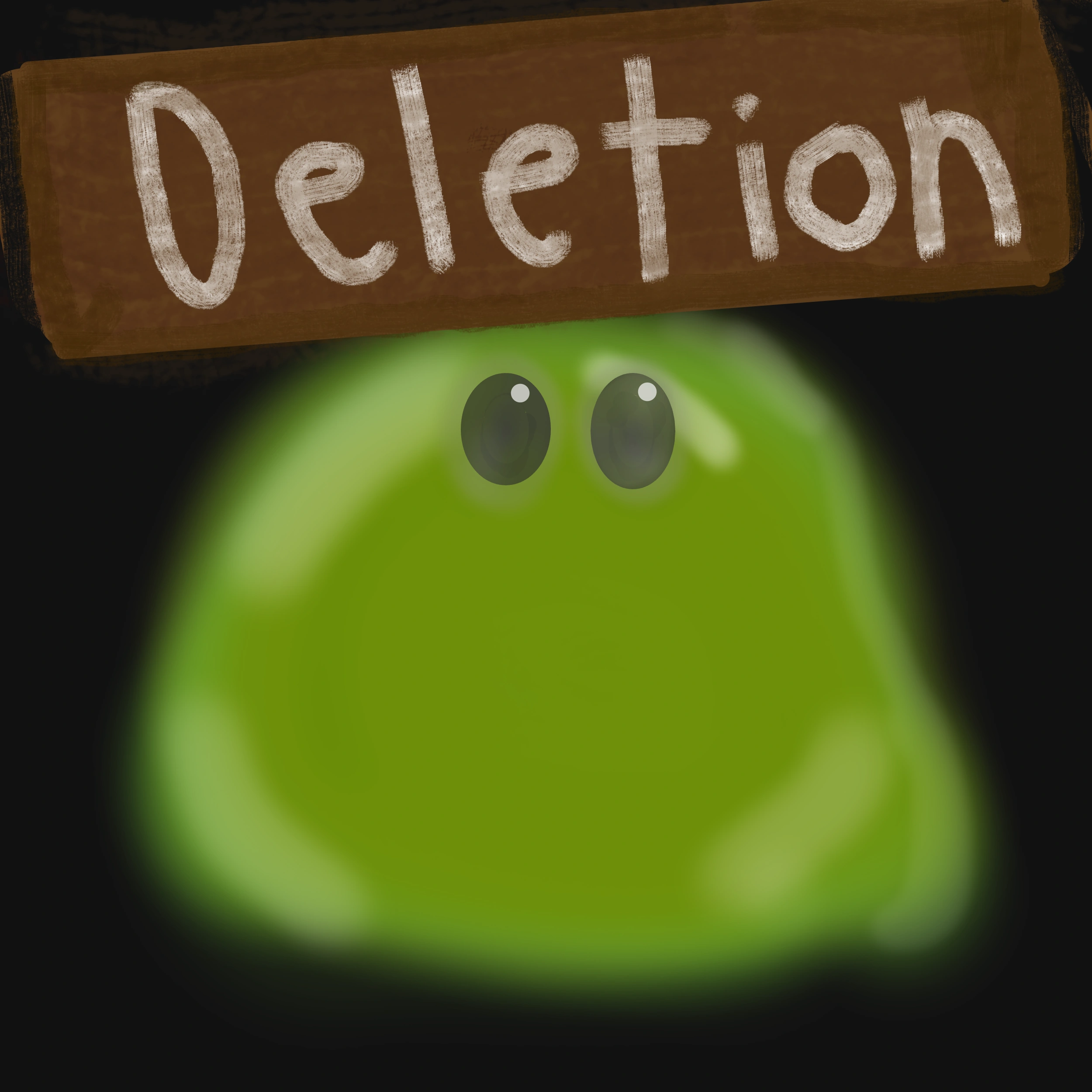 Art I made for the Deletion Template | Fandom
