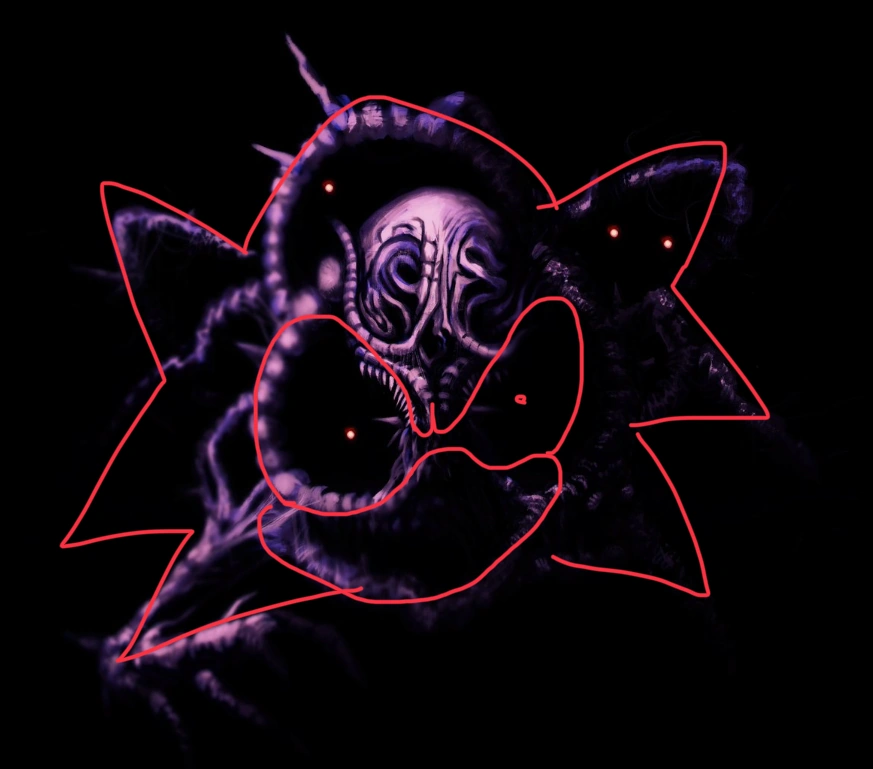 X’s true form kind of looks like Sonic | Fandom