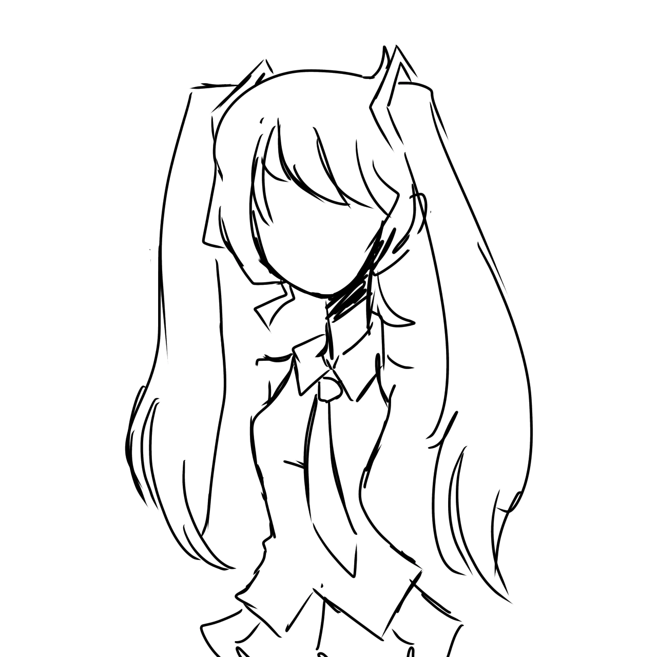 Hatsune miku art wip | Fandom