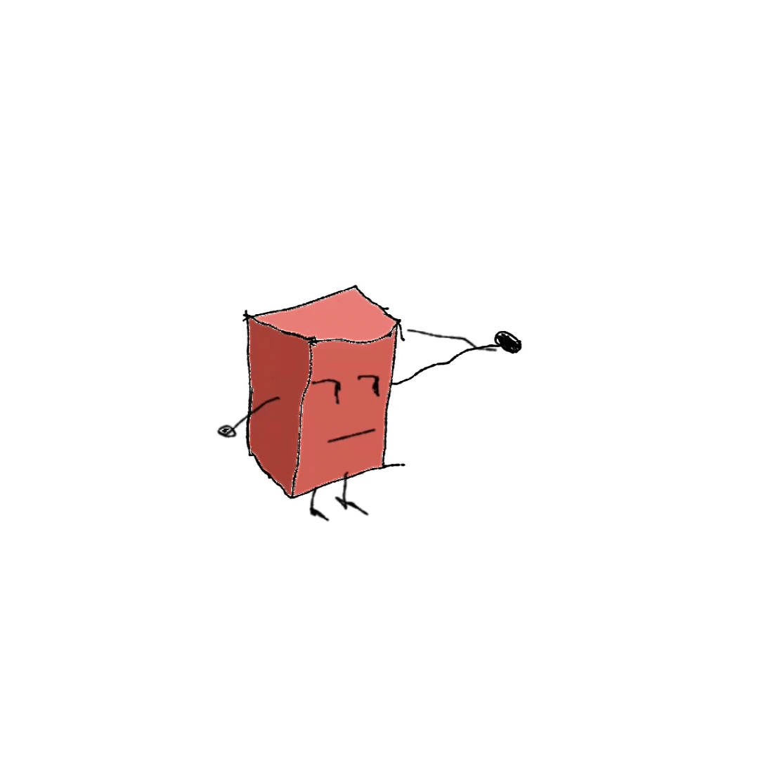 BFB 1 Blocky holding Saw reanimation GIF | Fandom
