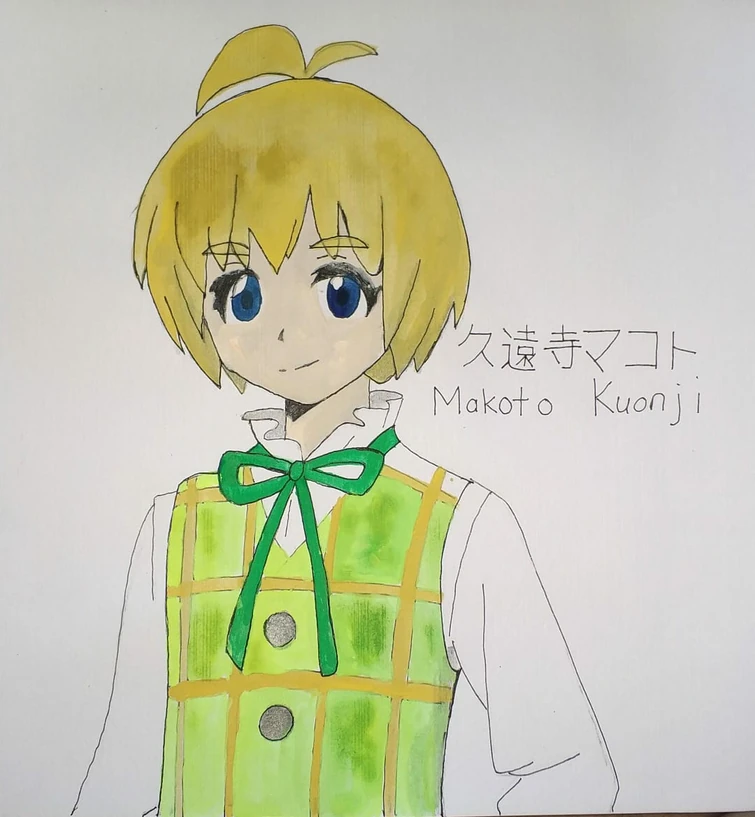 My drawing of Makoto Kuonji from Digimon Beatbreak (2025) | Fandom
